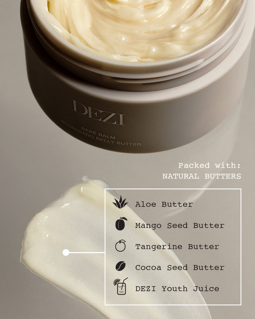 BEBÉ BALM - Nourishing Belly Butter – DEZI SKIN